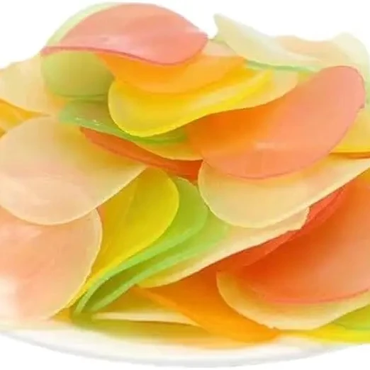 1kg Dried Vegetable Prawn Crackers - High Quality Snacks