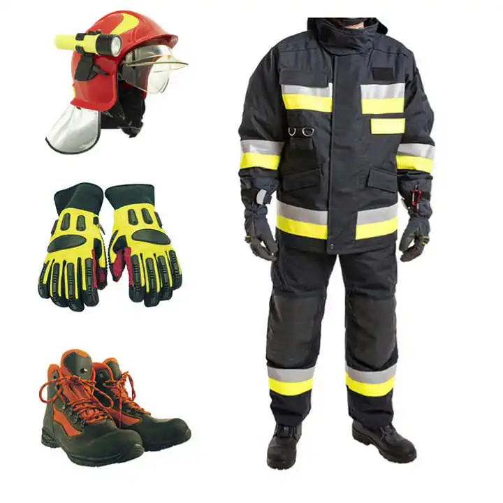 European Standard Ce En469 Fire Fighting Suit Nfpa1971fireman Uniform ...