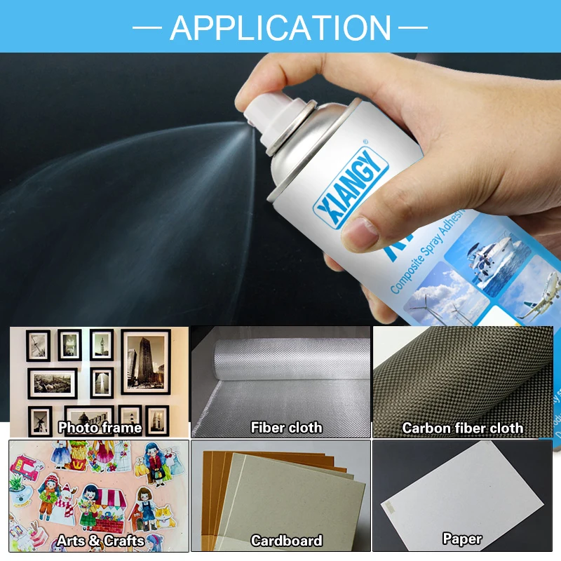 Transparent Fast-drying Lightweight Material Spray Adhesive - Buy Spray ...