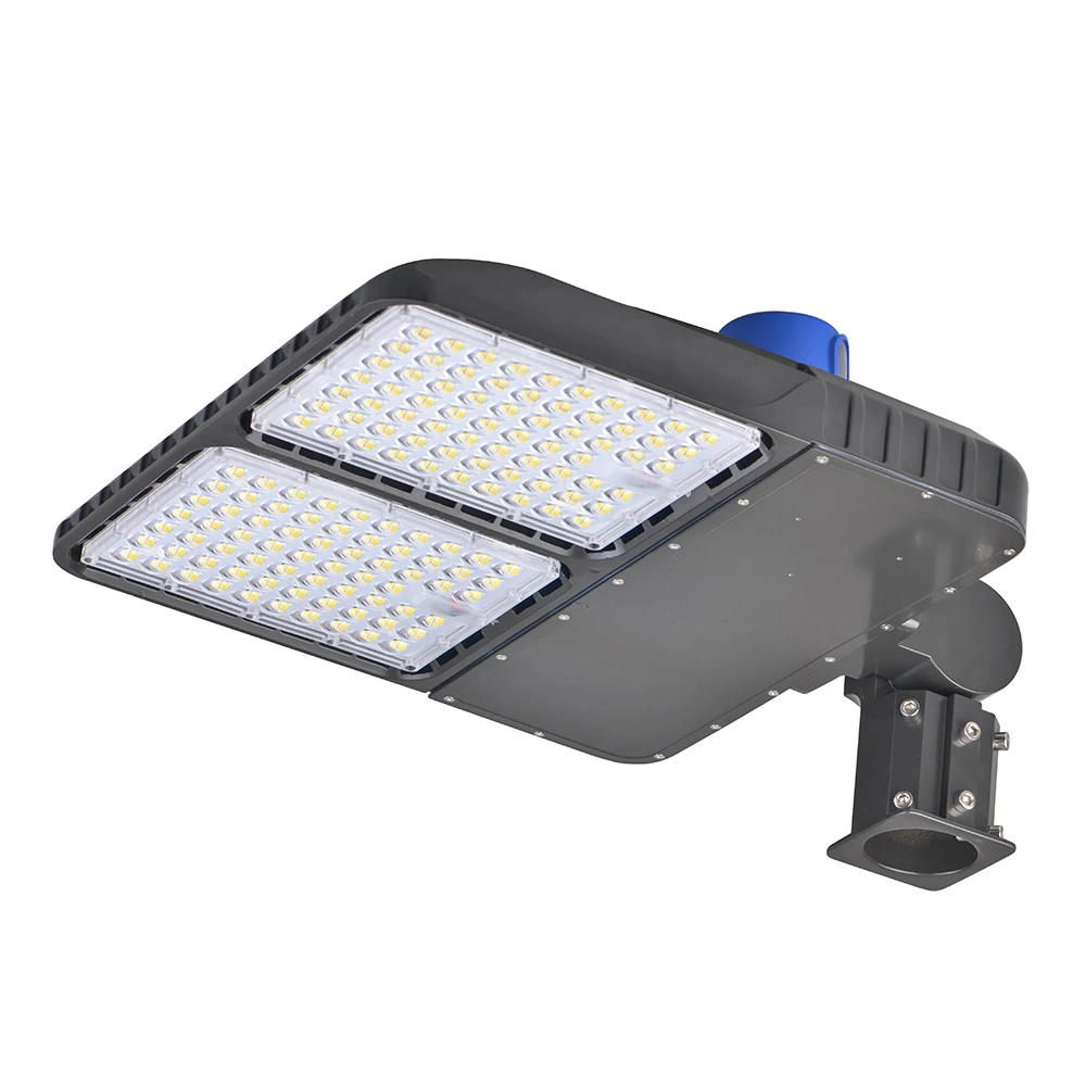 Us Stock 120w 150w 200w 240w Led Shoebox Street Light Etl Dlc Adjust ...
