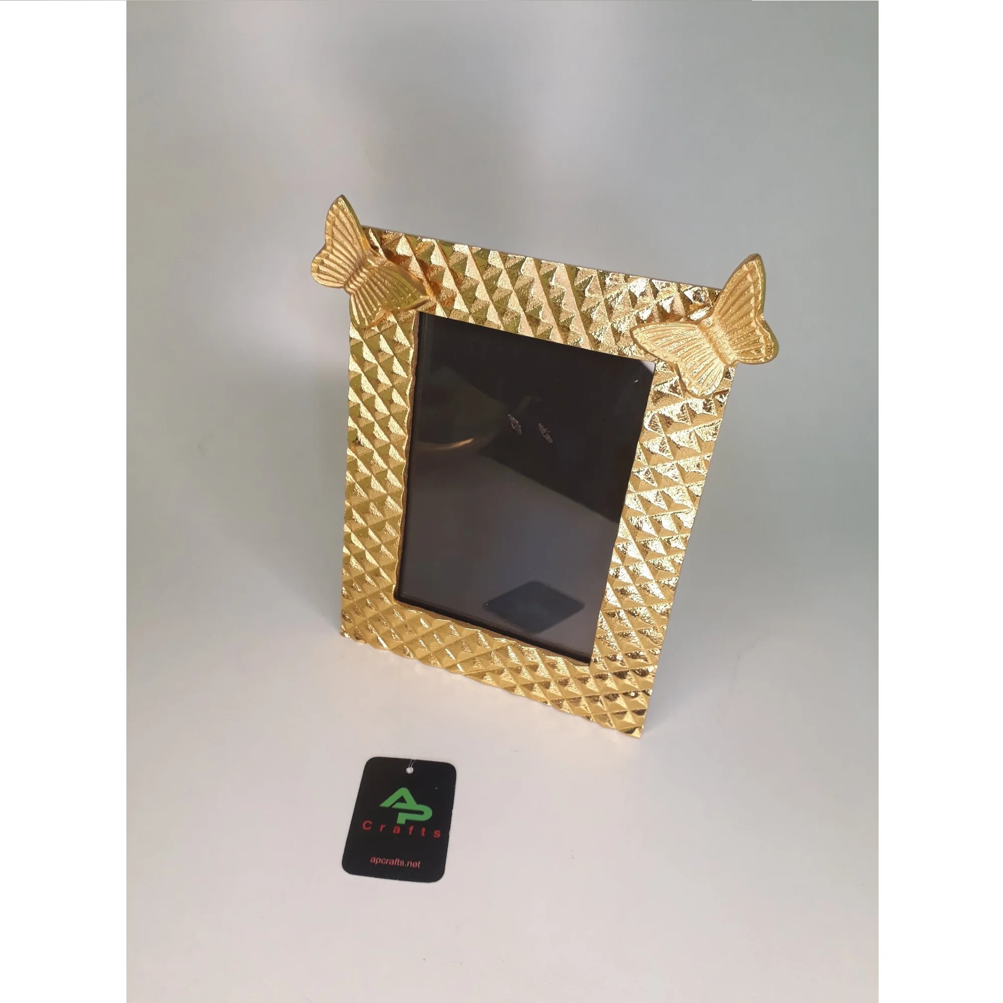 Antique Victorian Style Floral Motif Metal Picture Frame Antique ...