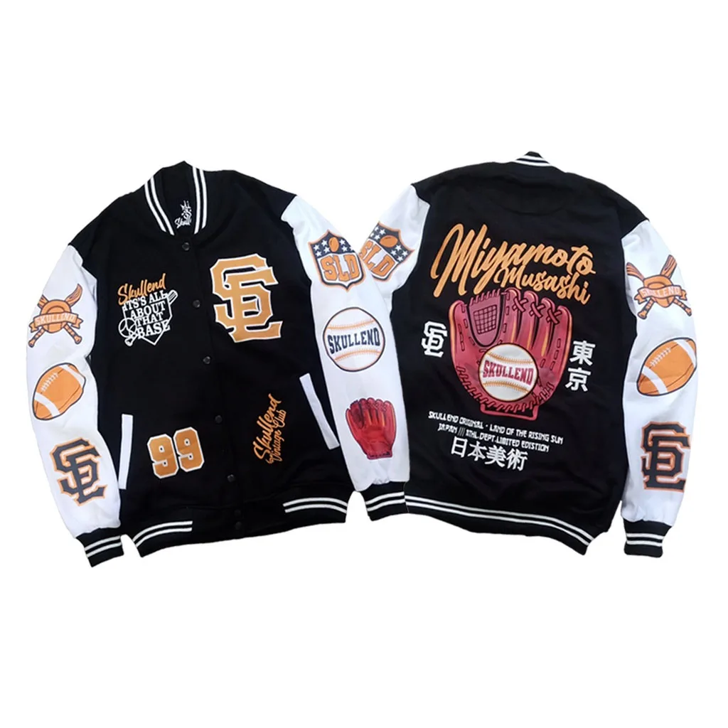 High Quality Embroidery Vintage Varsity Bomber Jacket Varsity Jacket ...