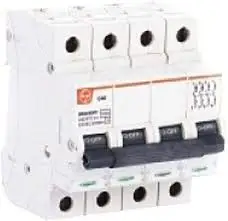 Mcb Bb40630c 63a C Curve Four Pole Miniature Circuit Breaker Mini Circuit Breaker Electric Type ...