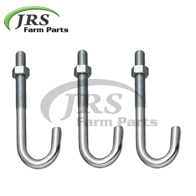 Heavy Duty J-Shaped Bolt for Farming - Efficient & Versatile