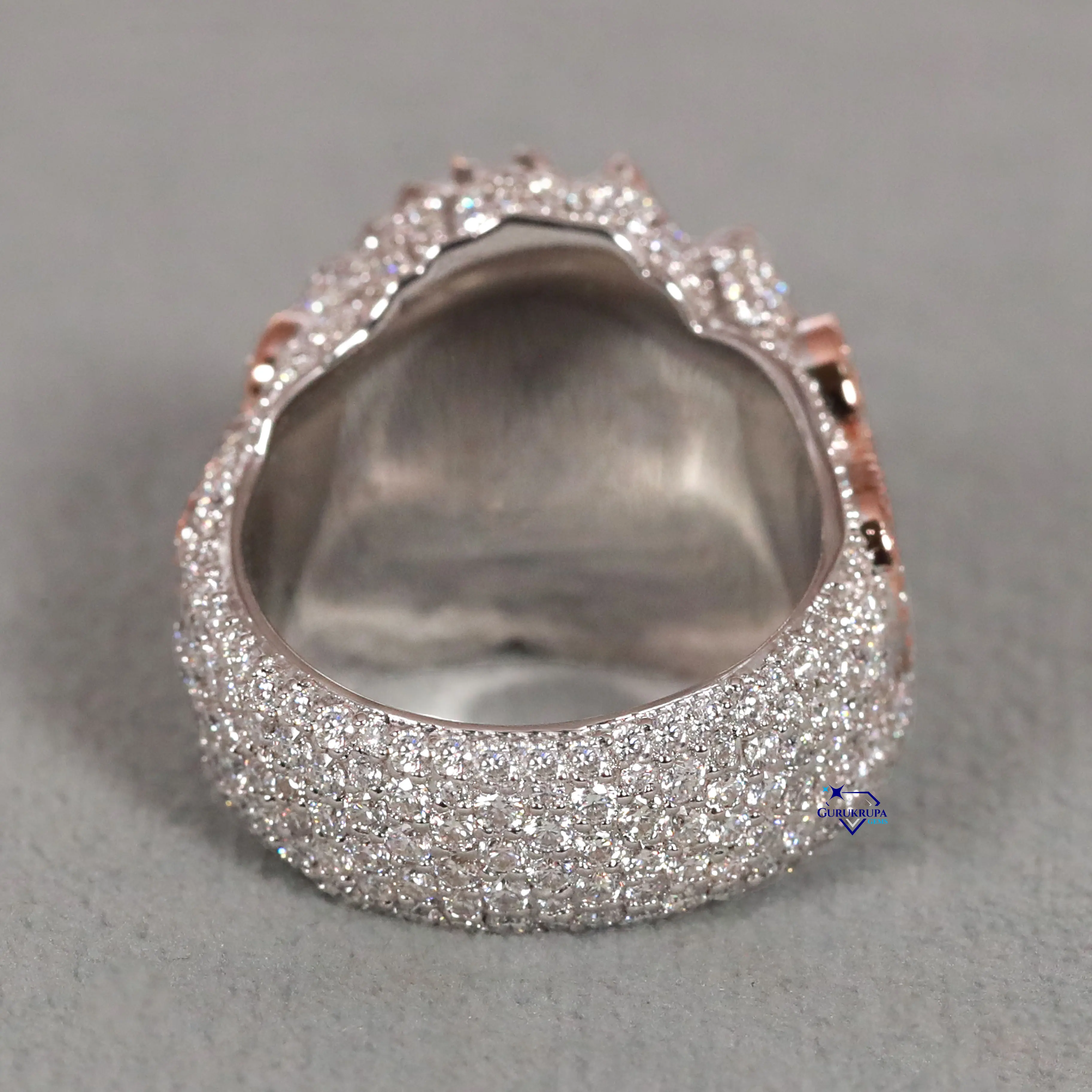 Explore Our New Hip Hop Wholesale Ring Featuring Lab Grown Studded ...