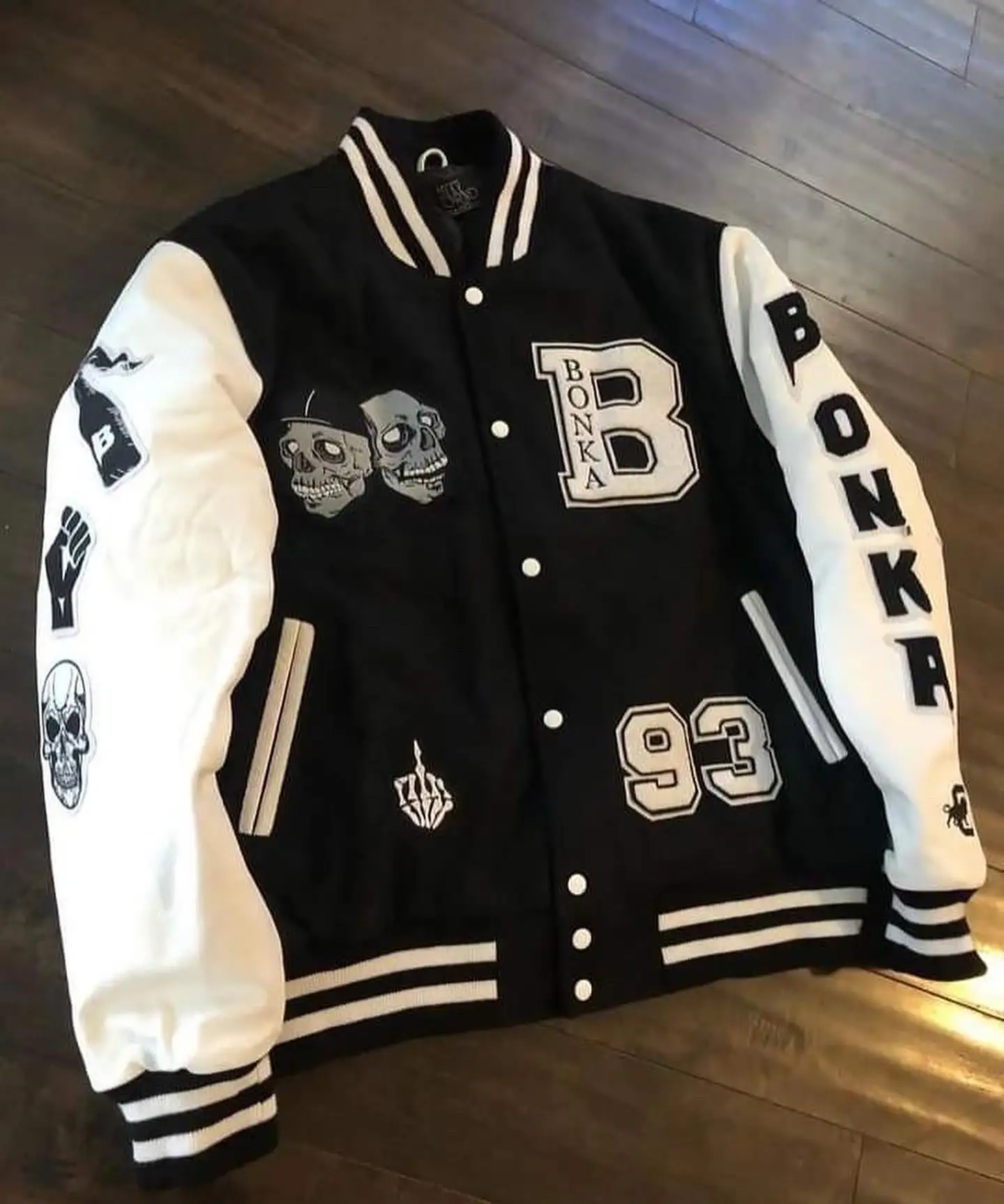 OEM Mens Varsity Jacket High Quality Chenille Embroidery Leather ...