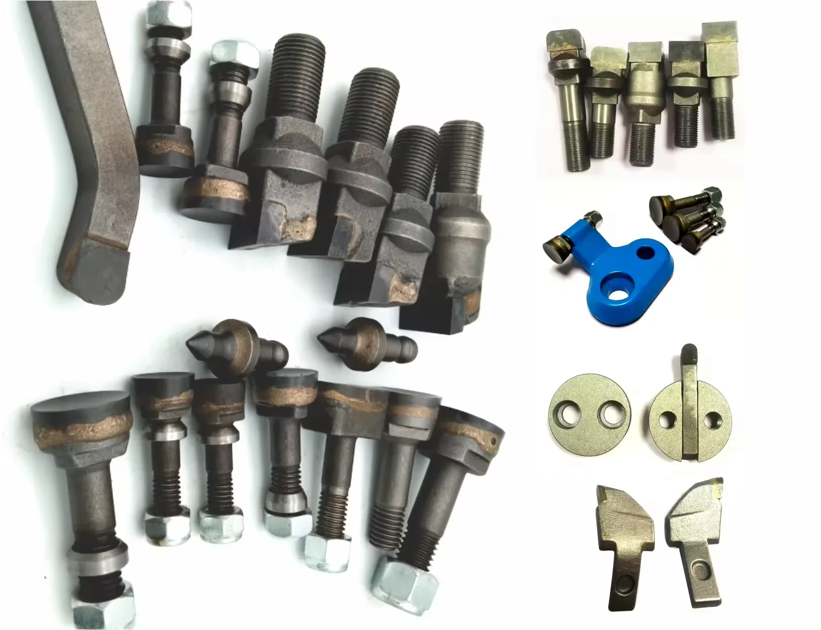 Multi Size Land Clearing Wear Part Stump Cutting Tool Set Square Bandit ...