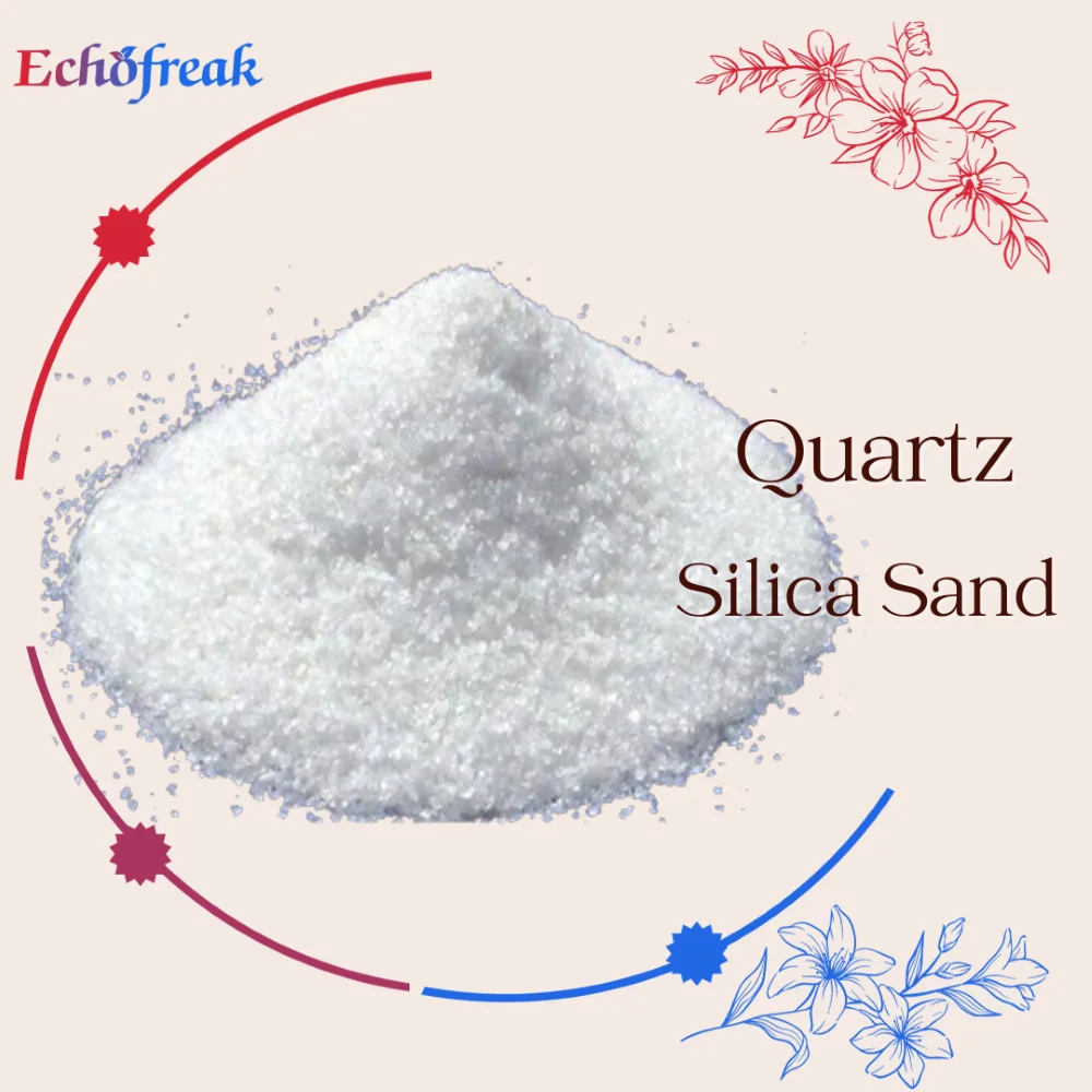 Quartz Silica Sand Sio2 For Glass Production Superior Grade White