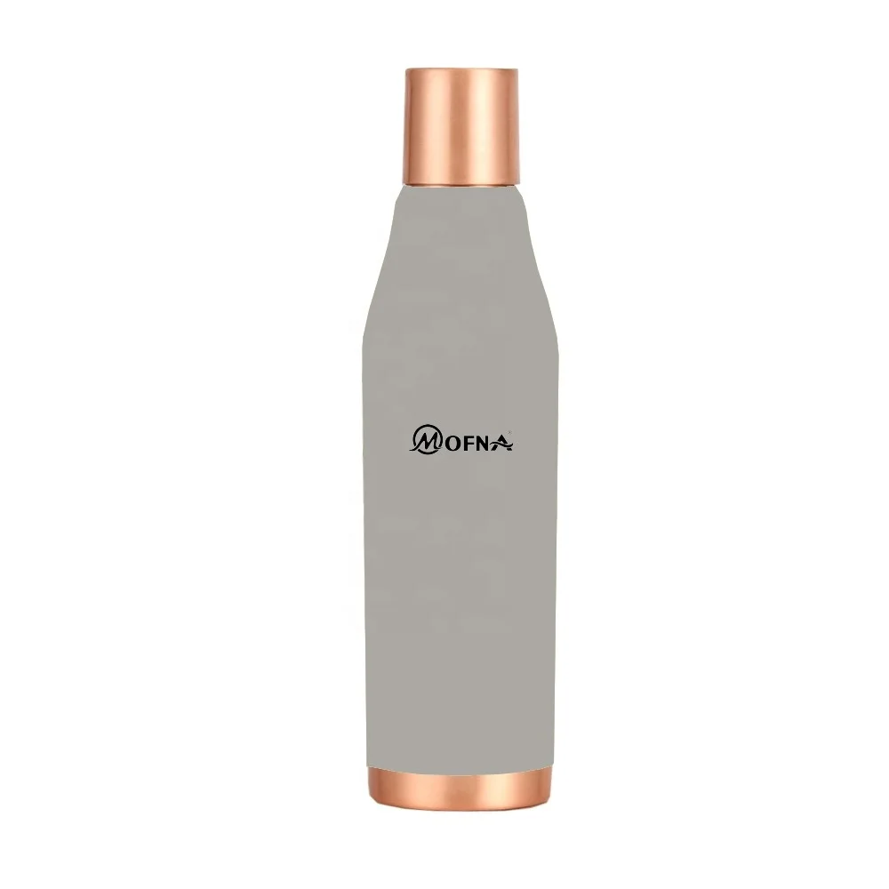 Wholesale Ash Wine Copper Bottle New Elegant Color Coating Copper Water ...