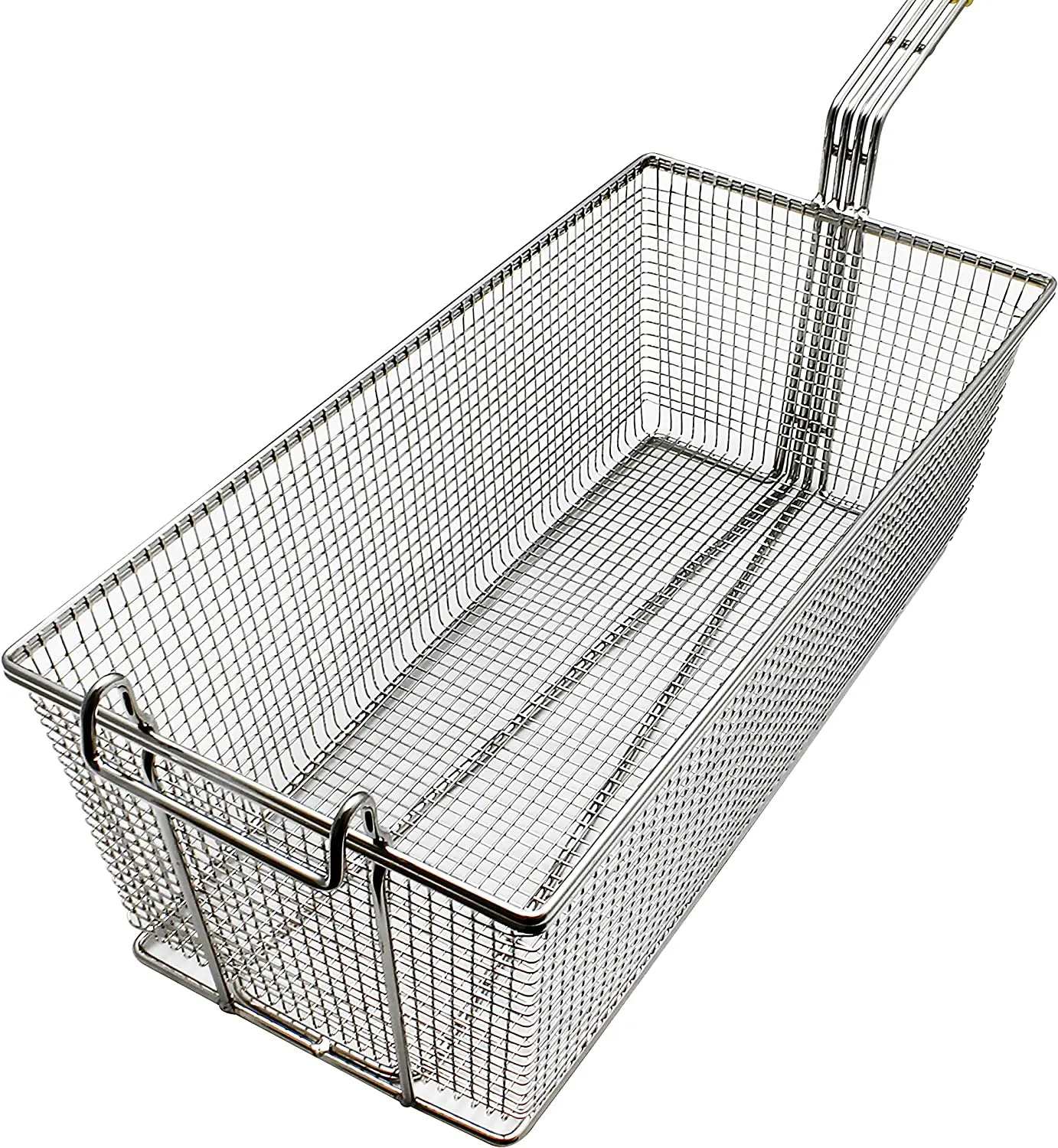 Premium Stainless Steel Fry Basket Colander Large Size Strain Oil ...