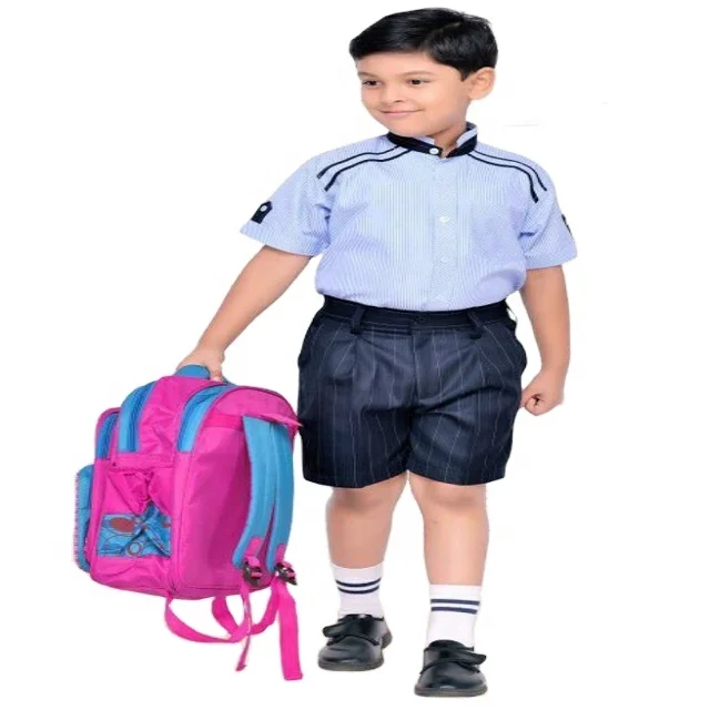 Summer New Student School Uniform Set With Custom Made Purple School ...