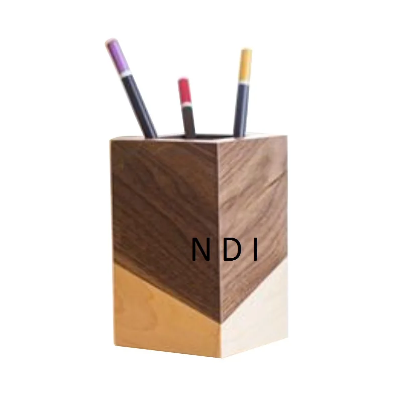 Precious Design Pen Holder Enamel Finished Metal Sustainable Pen Pencil ...