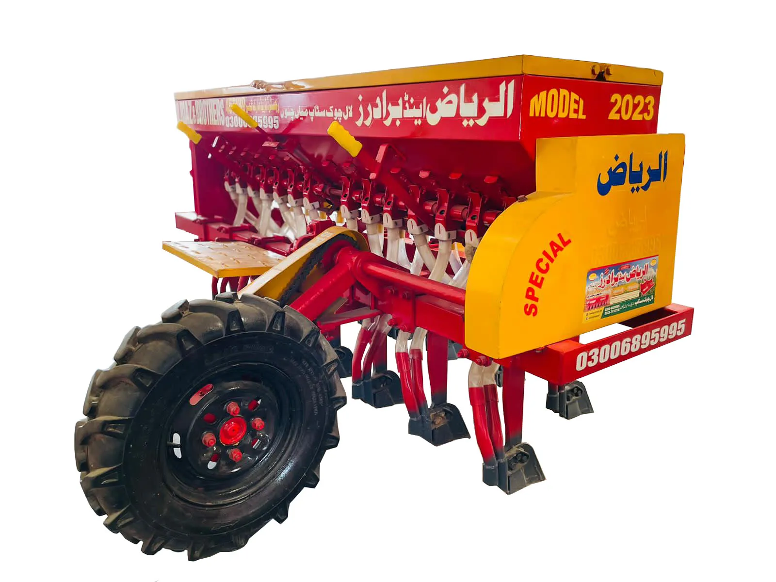 Corn Maize Soybean 3 Point Hitch 14 Rows Seed Cum Fertilizer Maize Seed ...