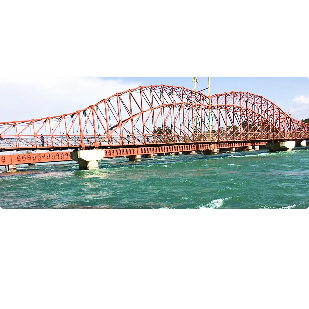 Shiv Dhanush Bridge A Modern Arch Truss Structure From Drawing Board to ...