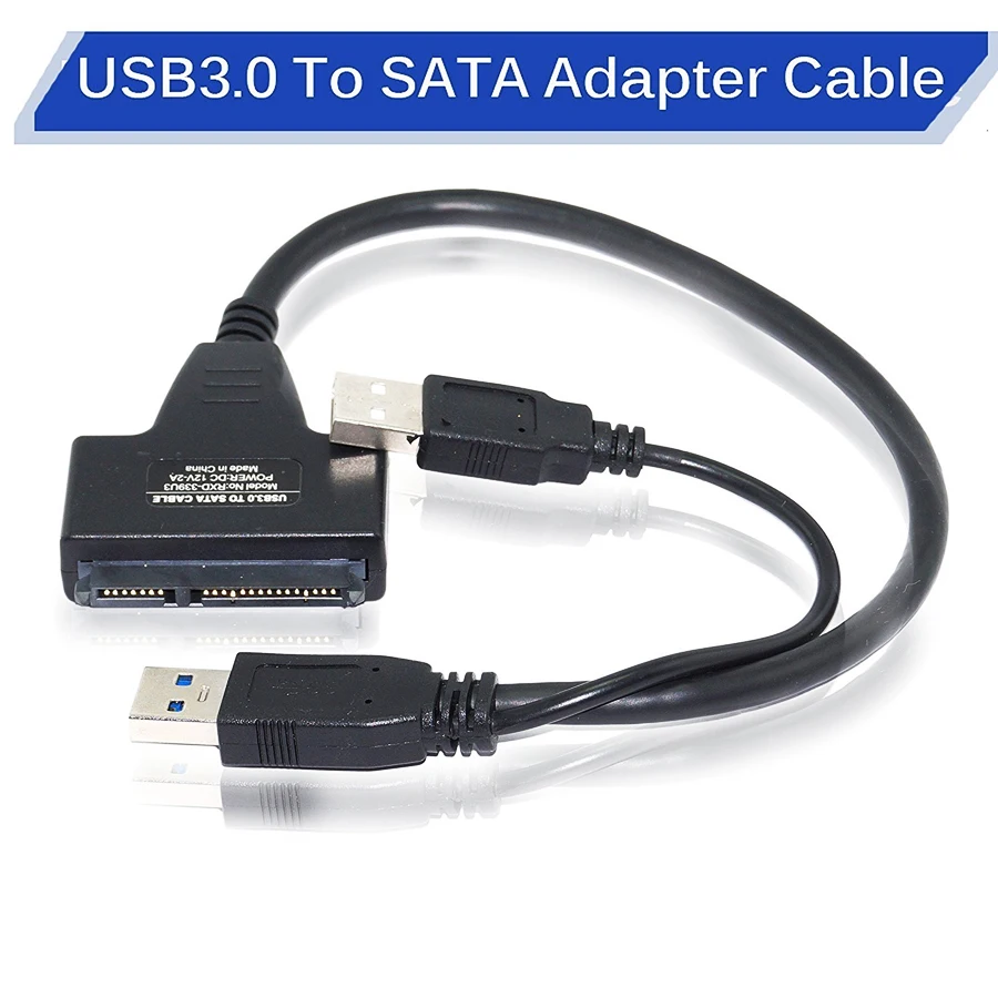 US02 SATA Cable - USB to SATA Converter for 2.5 HDD