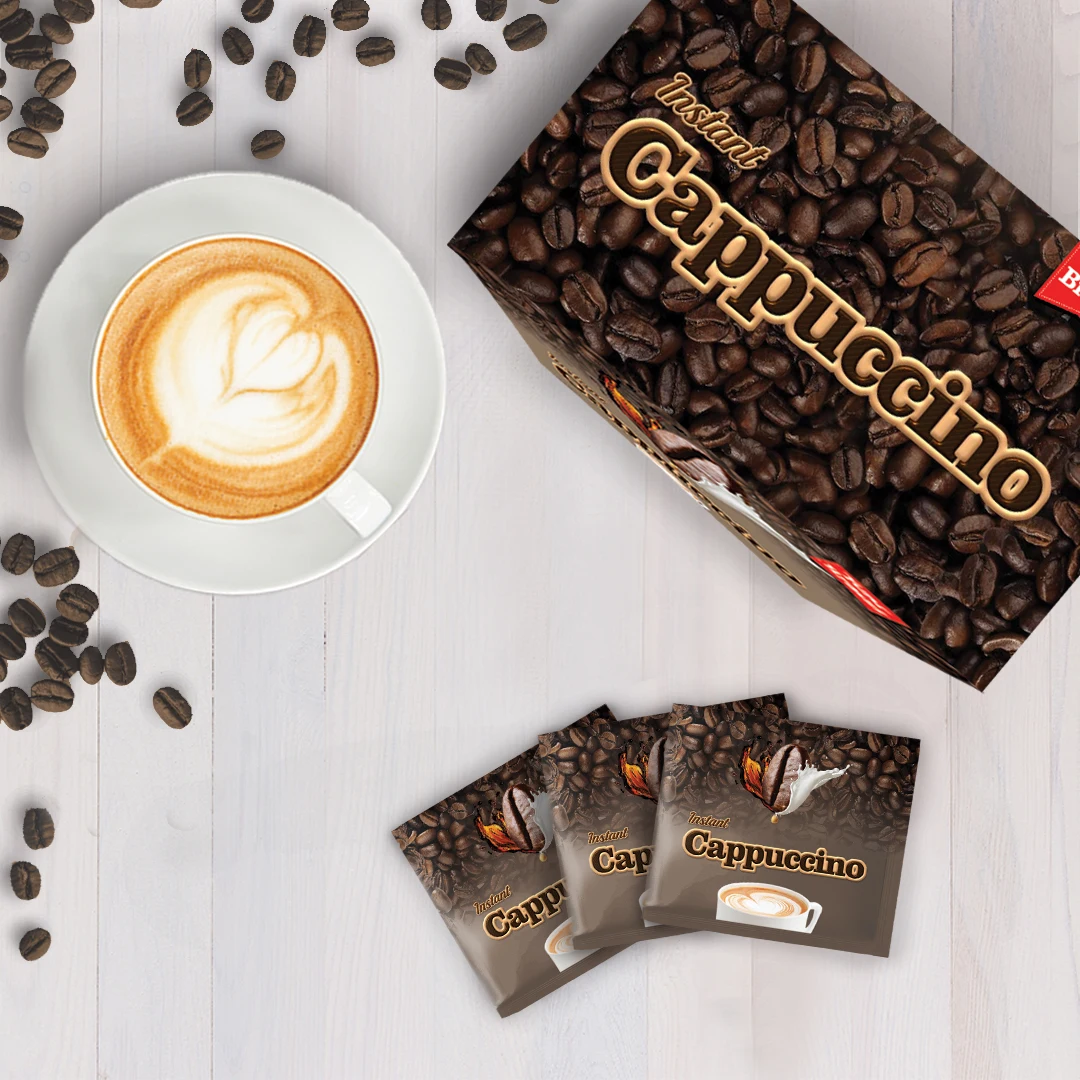 OEM ODM 100% Guarantee Premium Instant Cappuccino Powder Coffeehouse ...