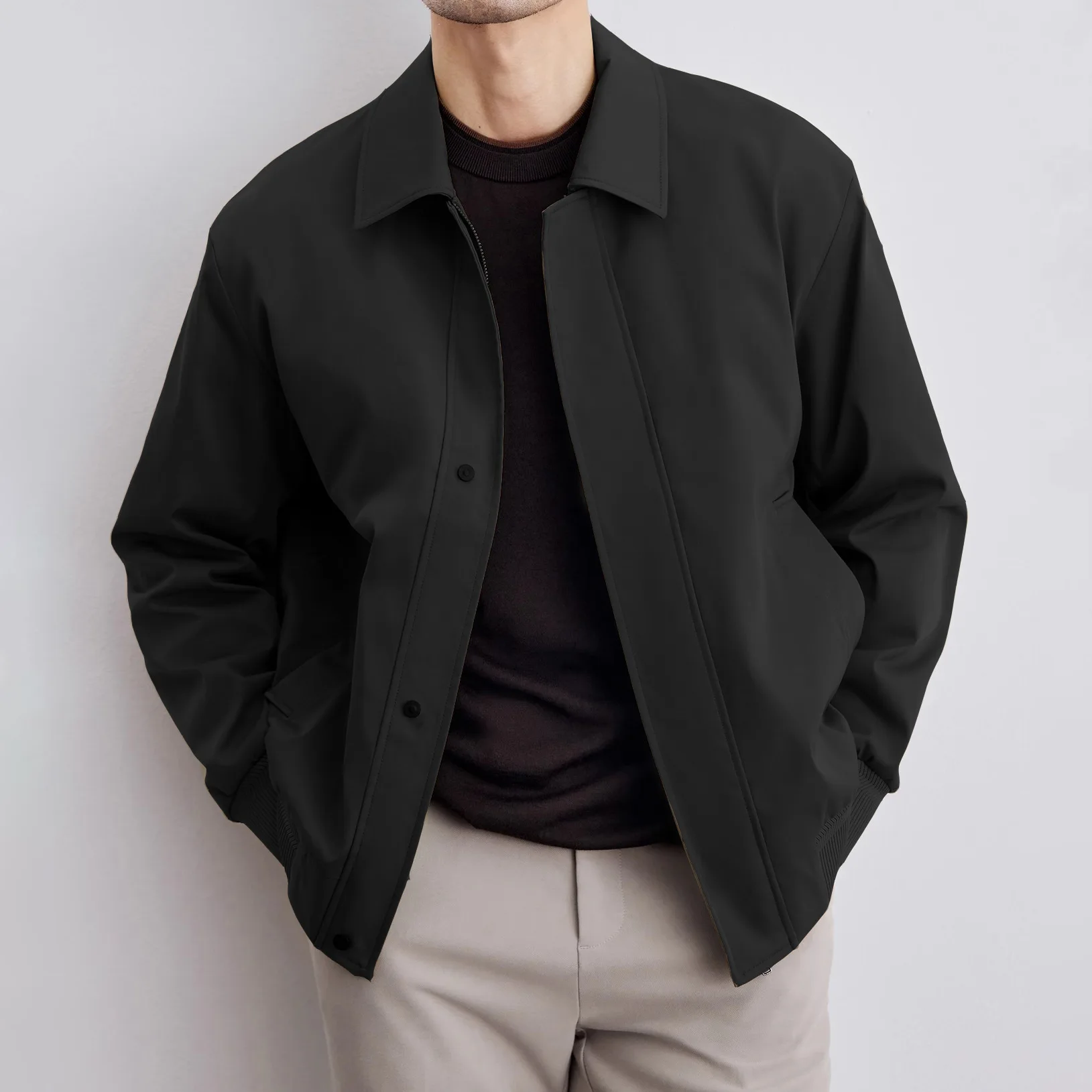 Oem Customized logo Design Style Lapel Executive Jacket Trendy Brand ...