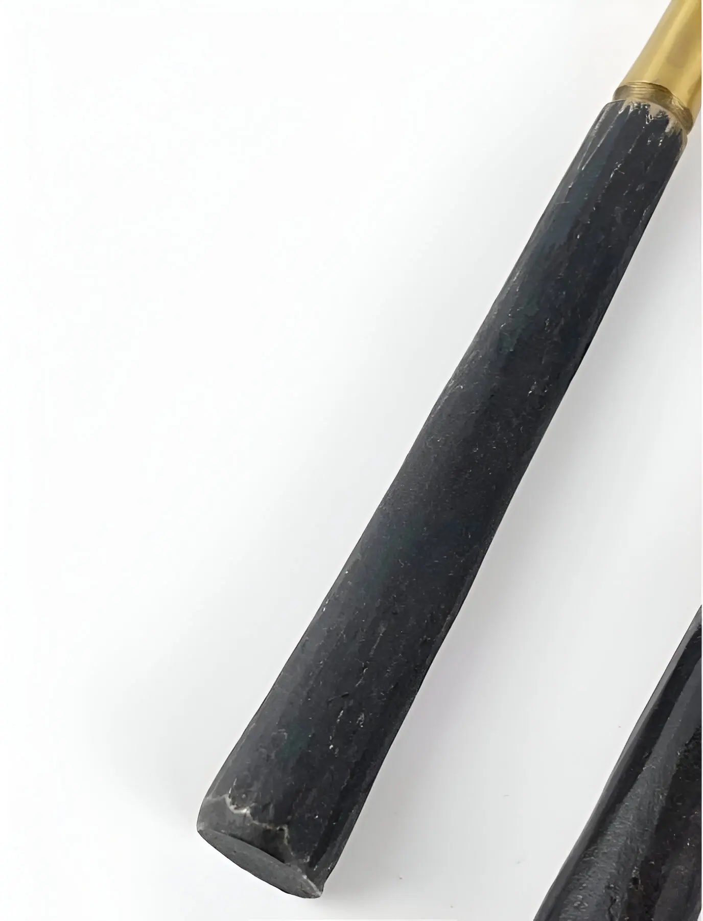 Luxury Two-toned Black Gold Handle Metal Flatware Sets Dinner Knife ...