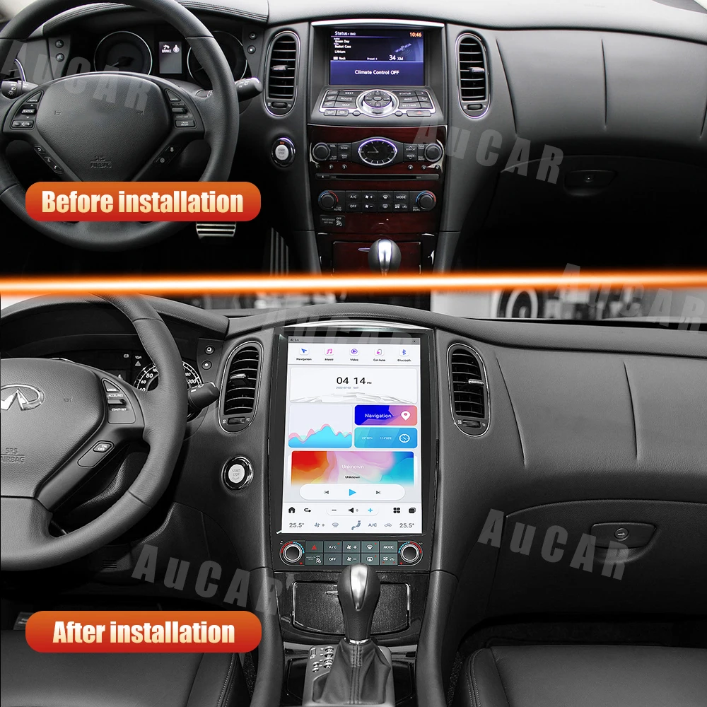 Aucar Tesla Screen 12.1" for Infiniti QX50 EX Series