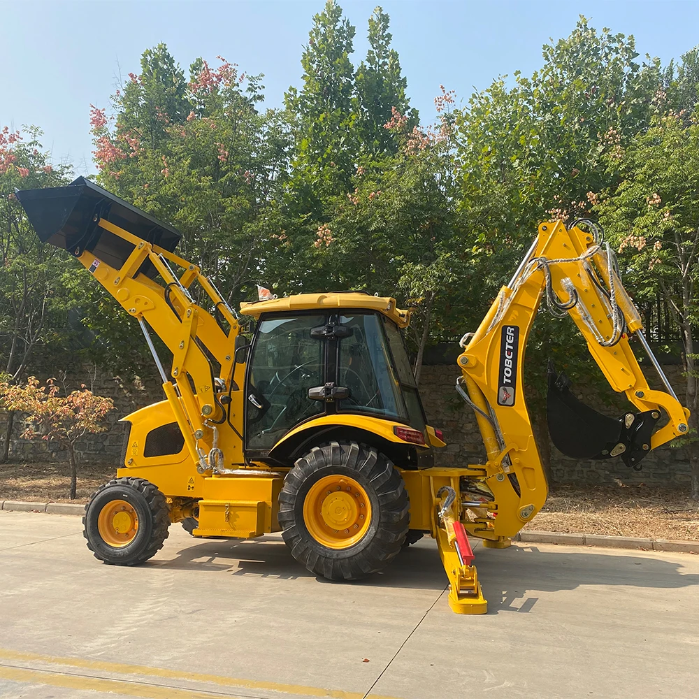 Heracles WZ40-28 Wheel Loader Backhoe - Efficient & Durable