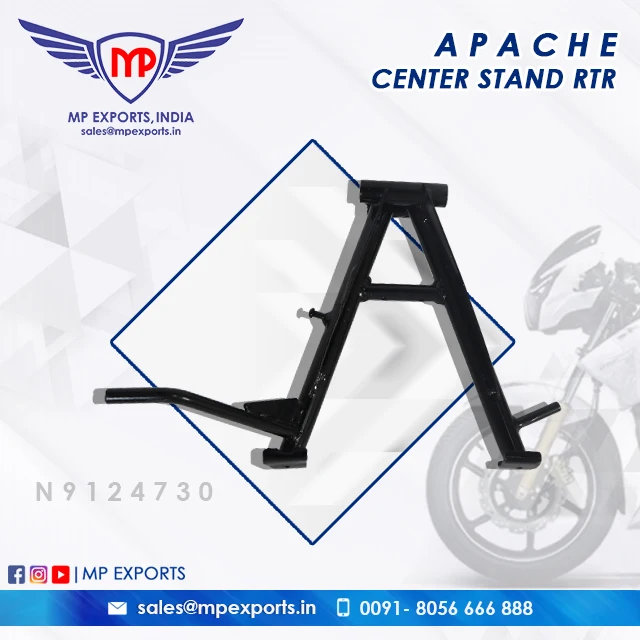 Genuine Quality Center Stand for TVS Apache RTR 2W Spares Available for ...