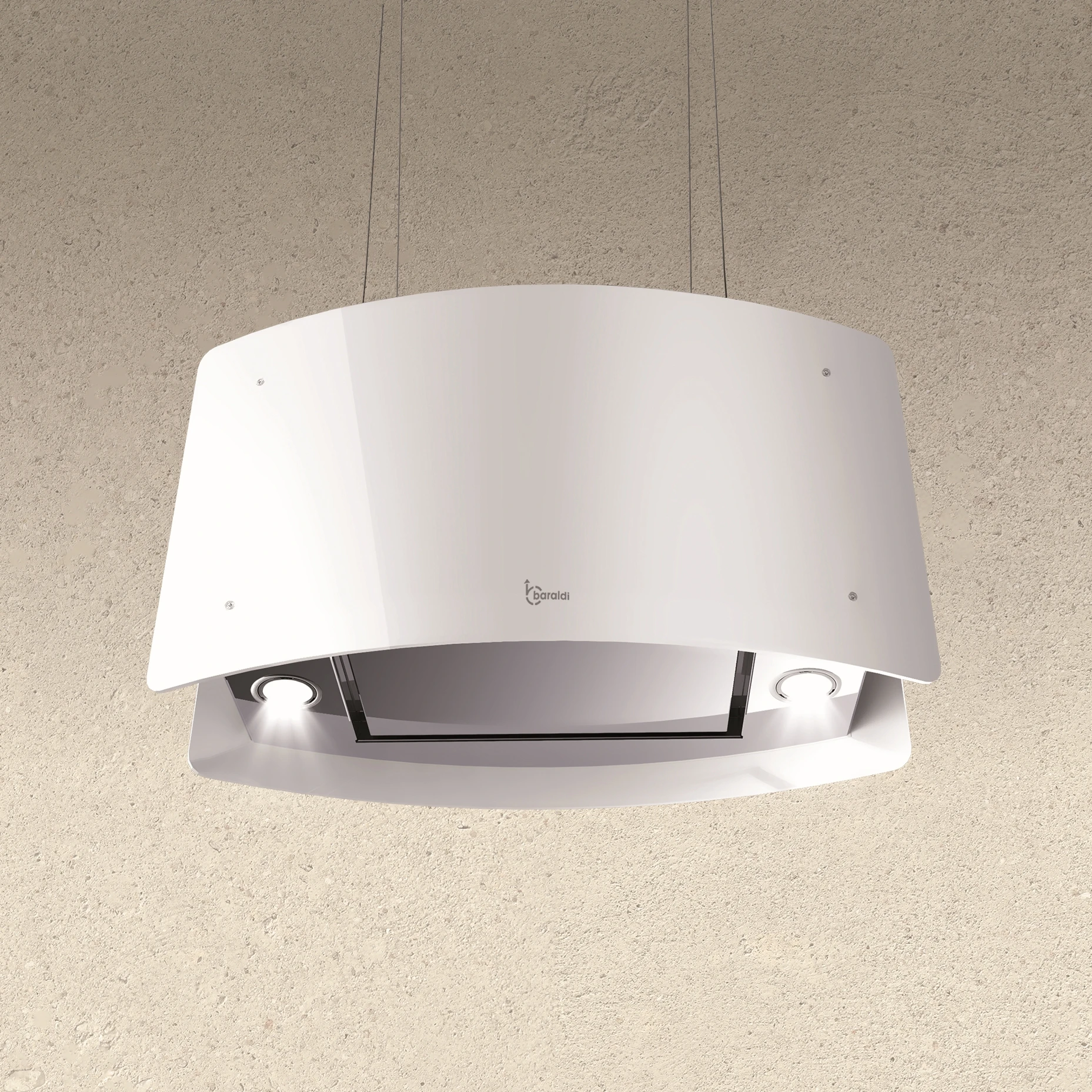 Baraldi Italian Design Range Hood - Efficient & Quiet