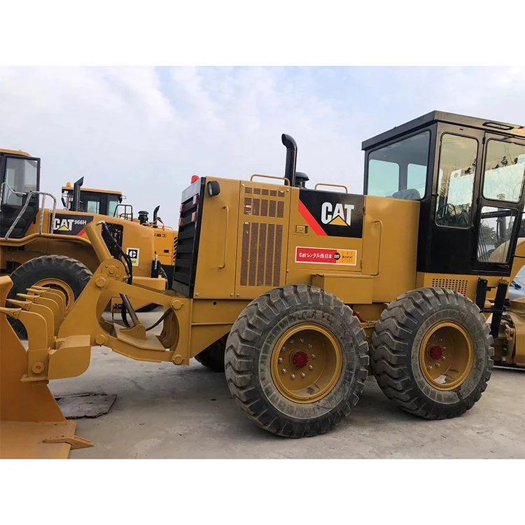 Caterpillar 140H Tracked Blade Motor Graders Ore Gravel Road Grader ...