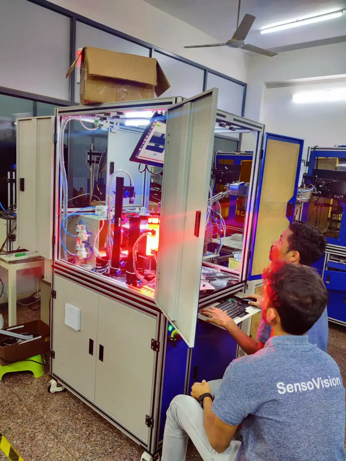 Sensovision Conveyor-Based Automated Optical Inspection Sorting Machine ...