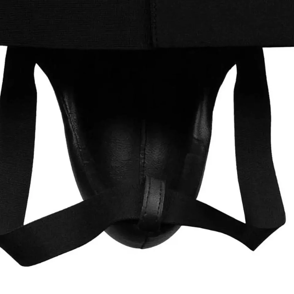 Sports Groin Leather Guard Boxing Extra Deep Fully Padded Cup Groin ...