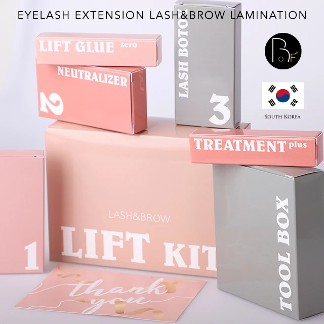 Korean Lash Lift Kit - Professional Eyelash Perm Tools
