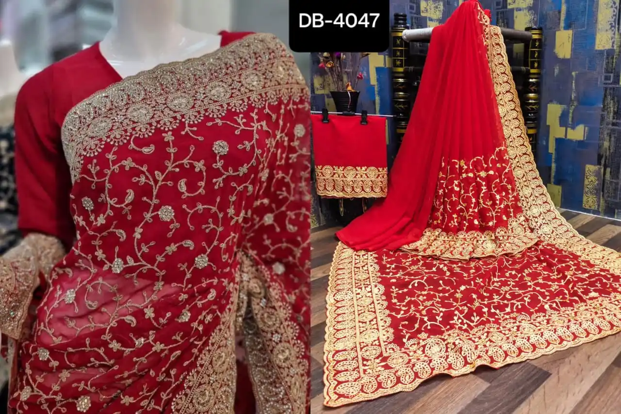 Indian Manufacture and Wholesale Traditional Wear Dress with Heavy ...