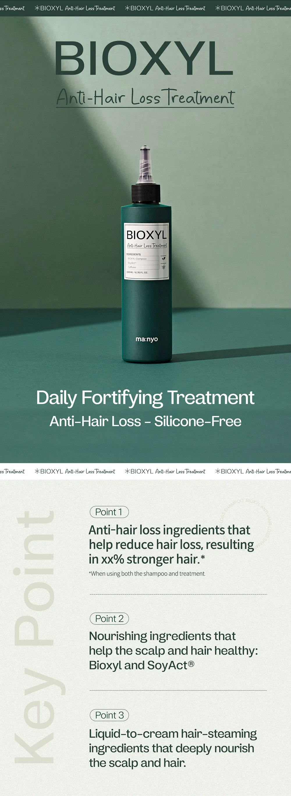 MANYO FACTORY Bioxyl Anti-Hair Loss Treatment - 200ml