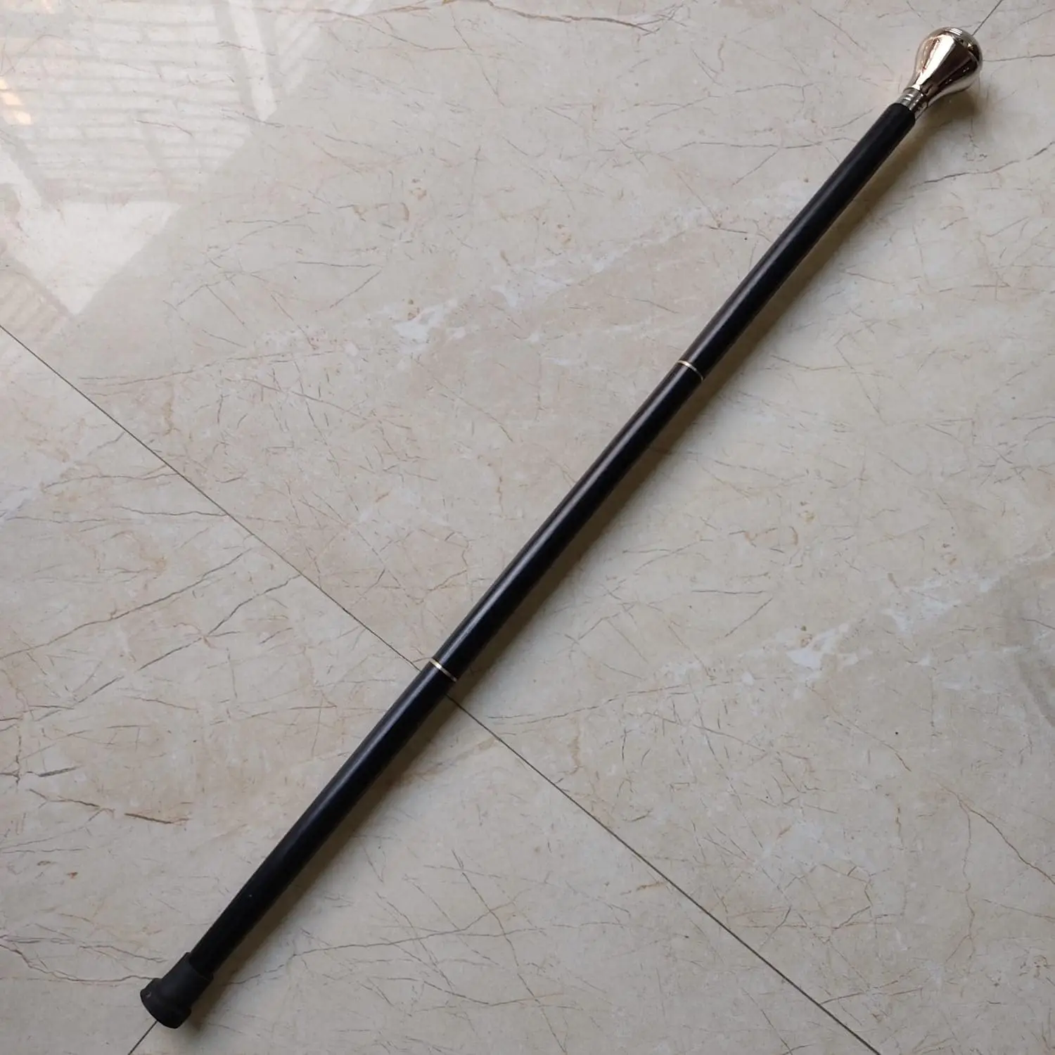 Vintage Brass Handle Walking Stick Bulb Head Handle Cane for ...