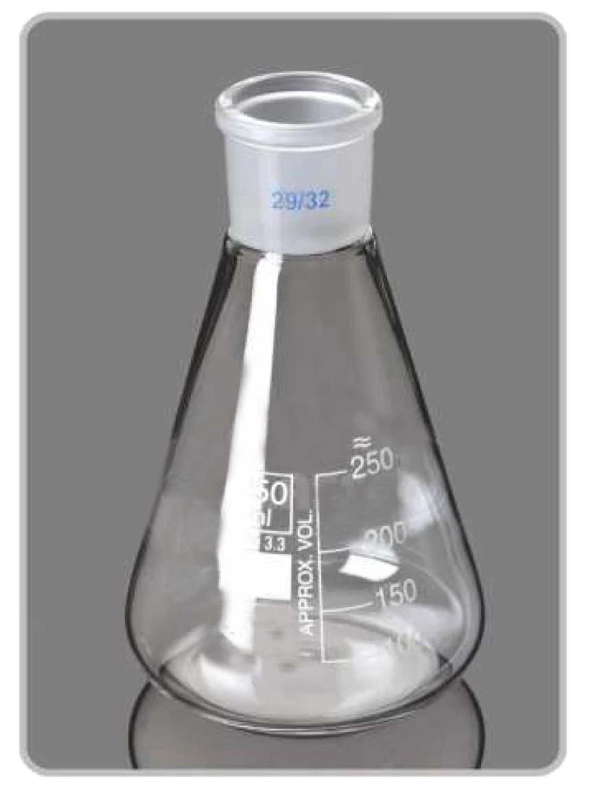 Conical Flask with Joint - Borosilicate Glass Labware