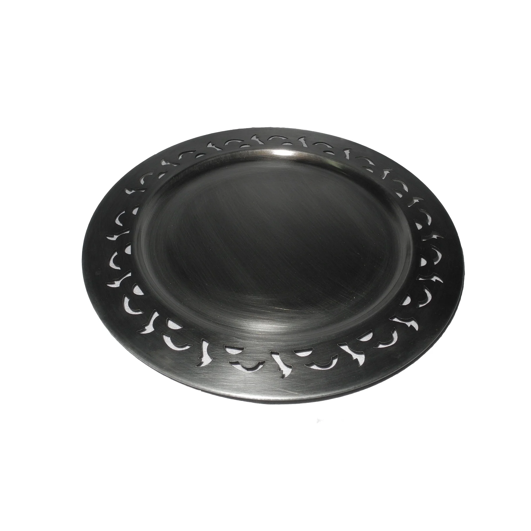 Best Selling Grey Colour Handmade Charger Plate for Wedding Home ...