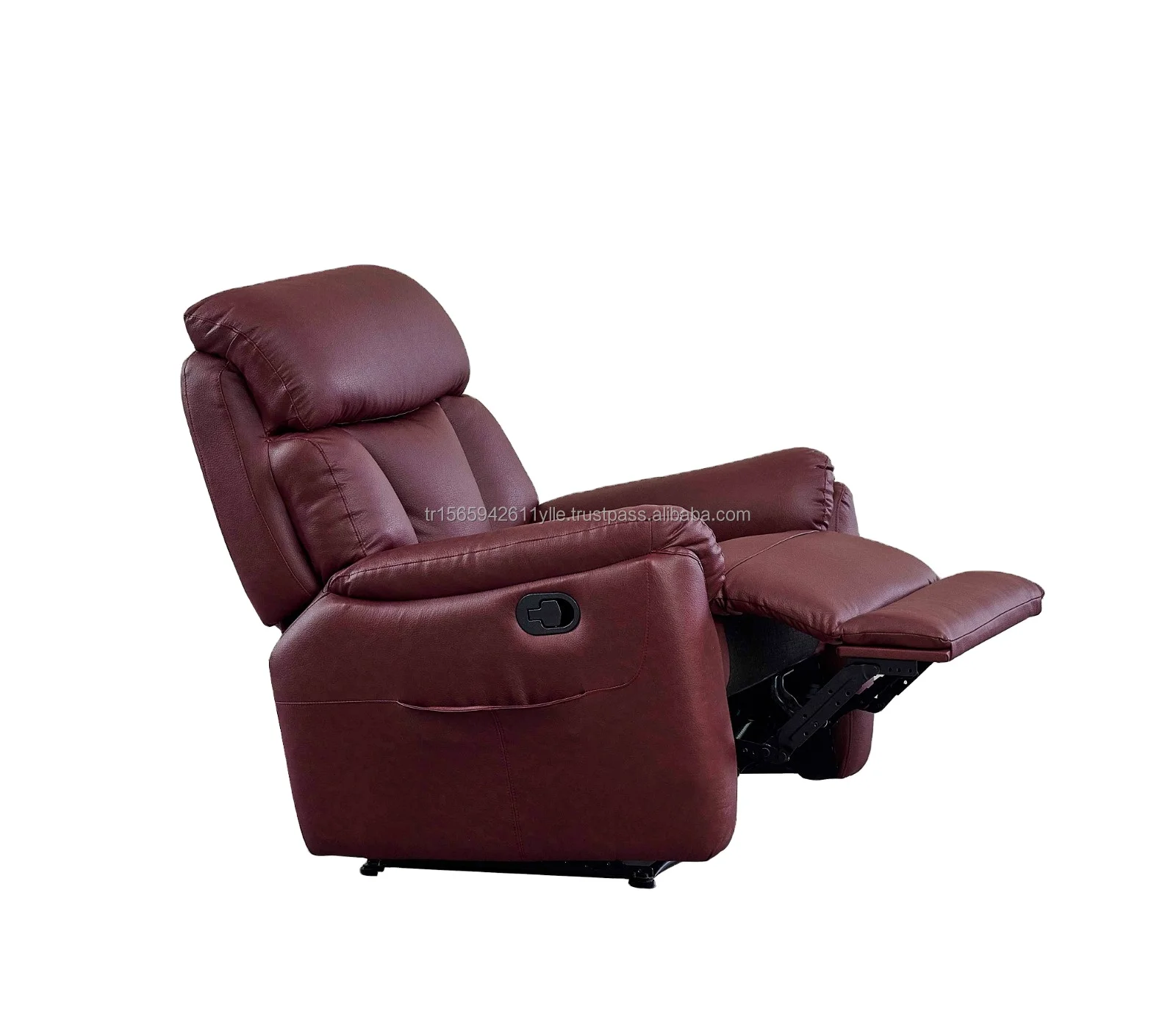 Lord Modern Recliner One Seat Design With Extendable Feature Metal ...