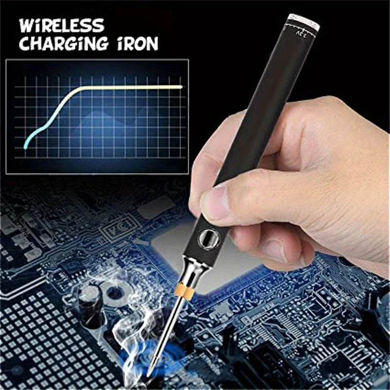 Portable Electric Powered Soldering Iron Pen Work With 510 Thread ...