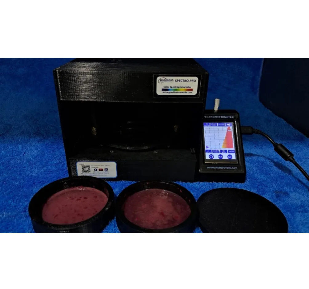 Sensegood spectrophotometer 400-700nm for Color measurement for quality ...