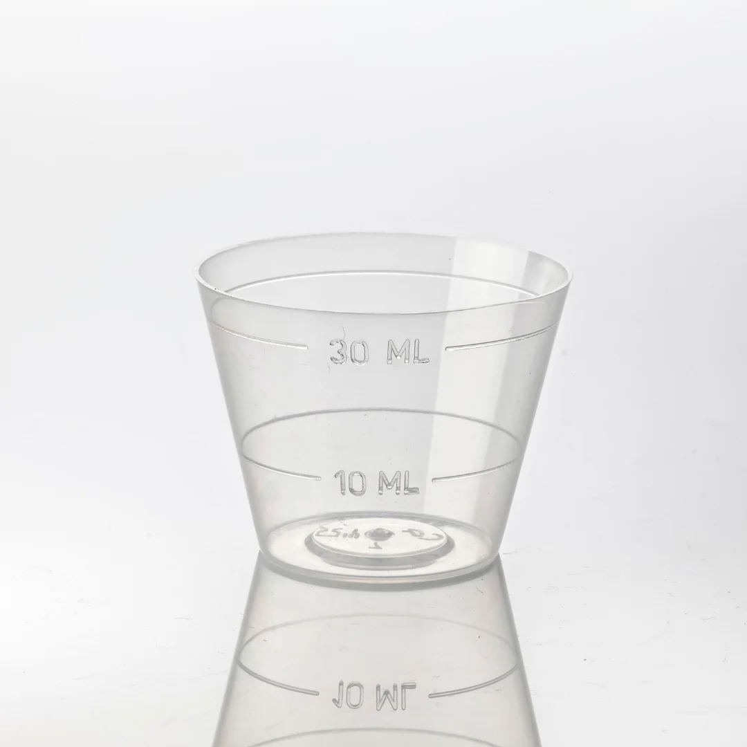 Plastic Medical Measuring Cup Pp 1.25ml 1.70ml 2.50ml 3ml 3.30ml 5ml 6 ...