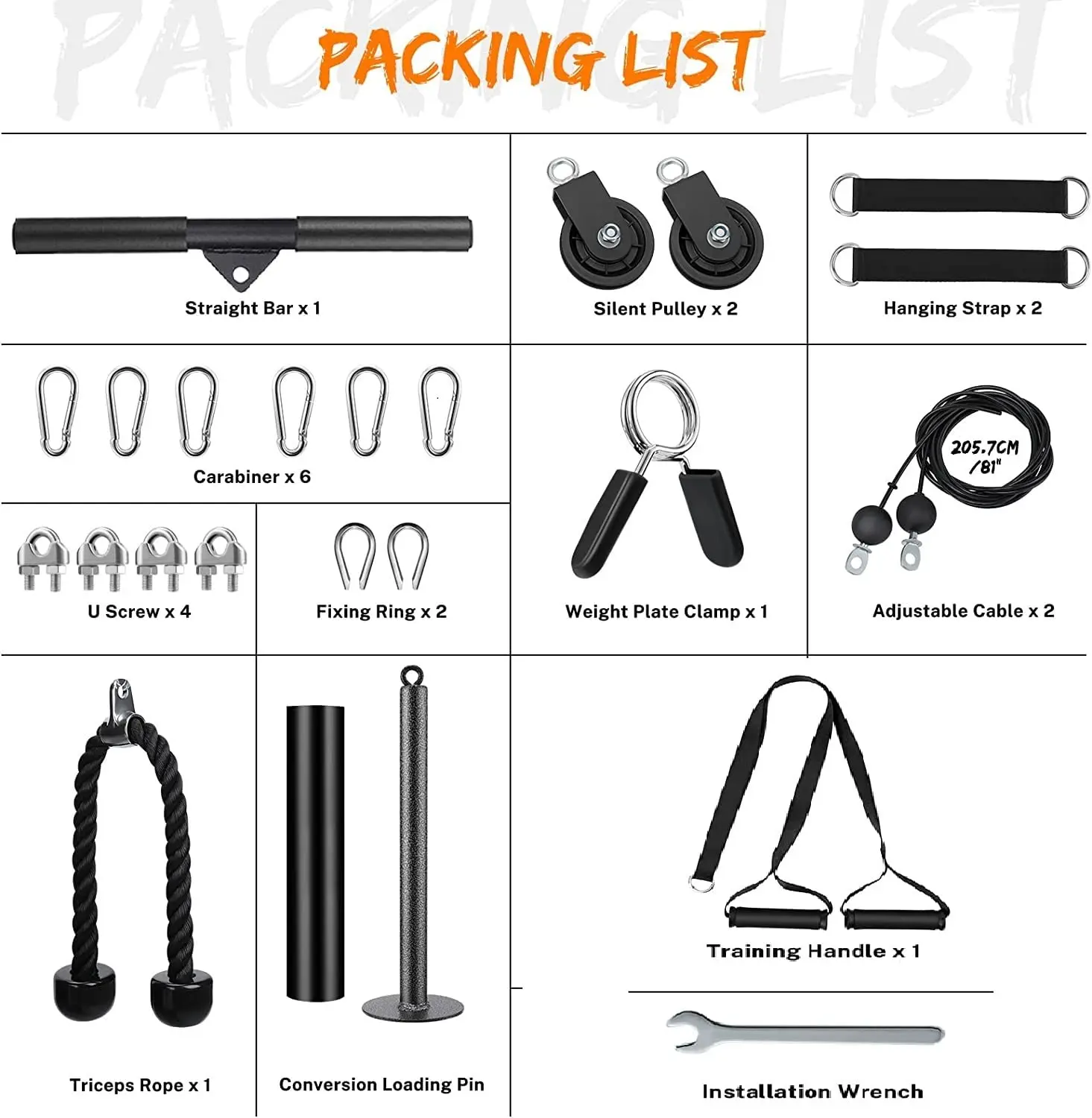 Pulley Cable System Gym - Upgrade Your Workout Routine