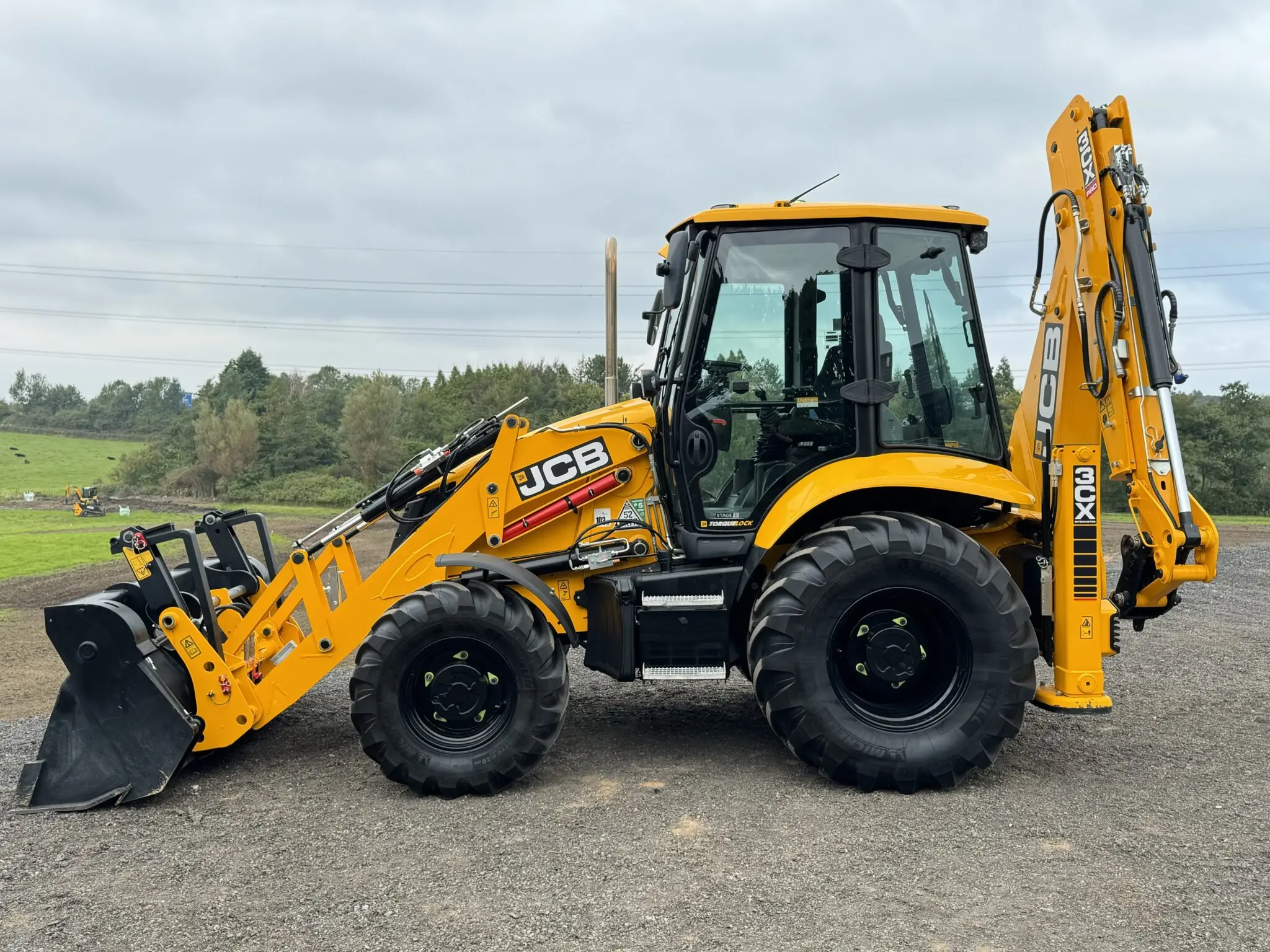 JCB 3CX Mini Loader 4x4 Wheel Drive Front End Backhoe Loader 12 Ton ...