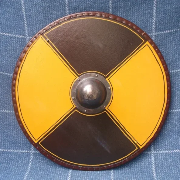 Basic Round Shield Viking Shield Re Enactment Combat Ready Simple ...