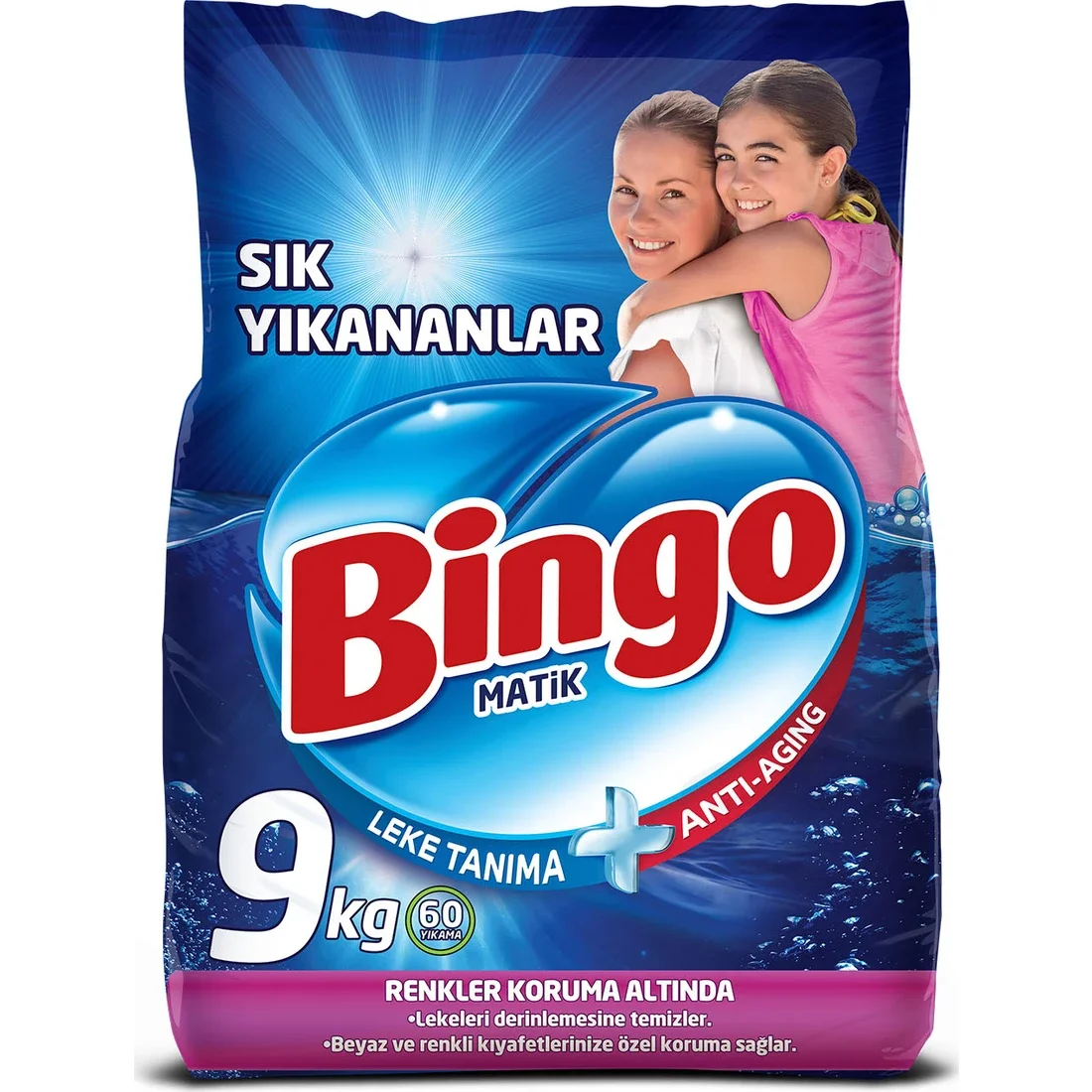 Bingo 9kg Eco-Friendly Powder Detergent - Mountain Breeze for Effective ...
