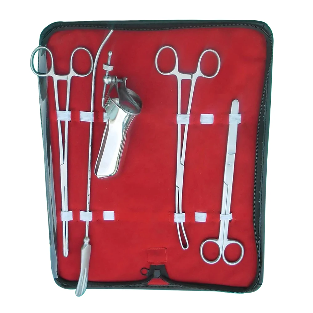 Intrauterine Device Surgery Instruments Set - Gynecology Kit