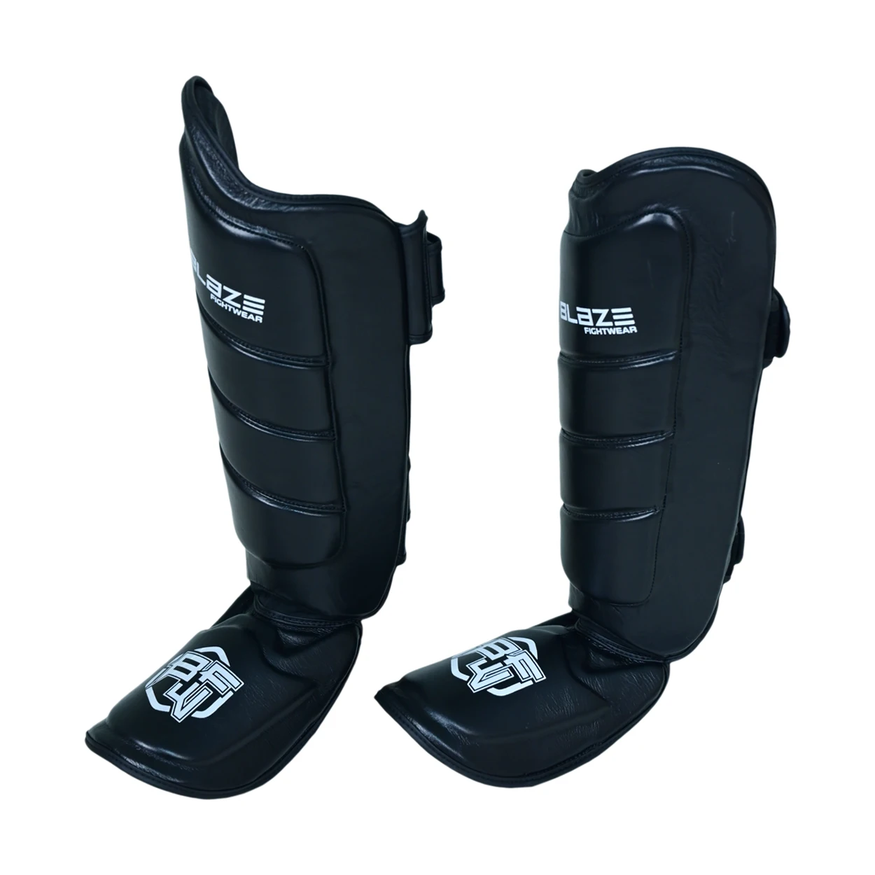 Leather Shin Guard for Boxing BJJ MMA Muay Thai Training