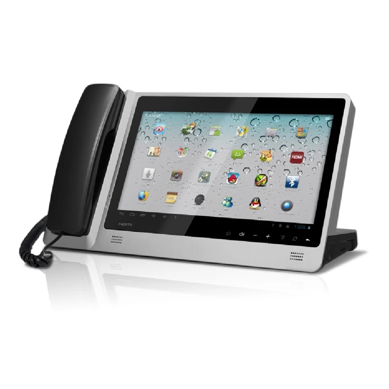 Android System SIP Video IP Phone with 7 Inch Touch Screen