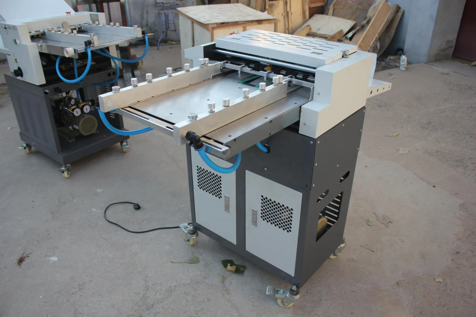 Paper Processing Machinery Creasing and Perforating Machine Stickers ...