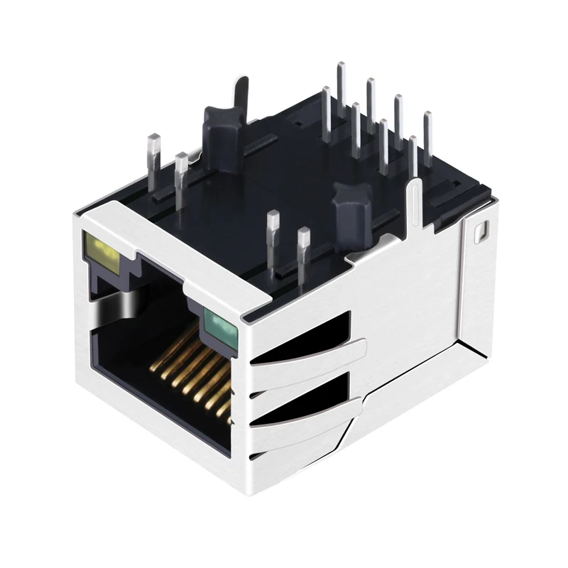 10/100/1000 Base-t Magnetic Module Rj45 Connector 5-6605433-8 C-5 ...