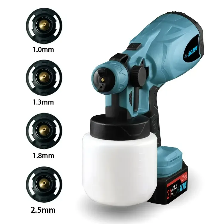 Airless Paint Sprayer Machine - Cordless Power Spray Gun