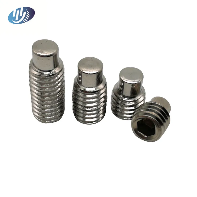 DIN915 GB79 304 316 Stainless Steel Hexagon Socket Set Screws Dog Point| Alibaba.com